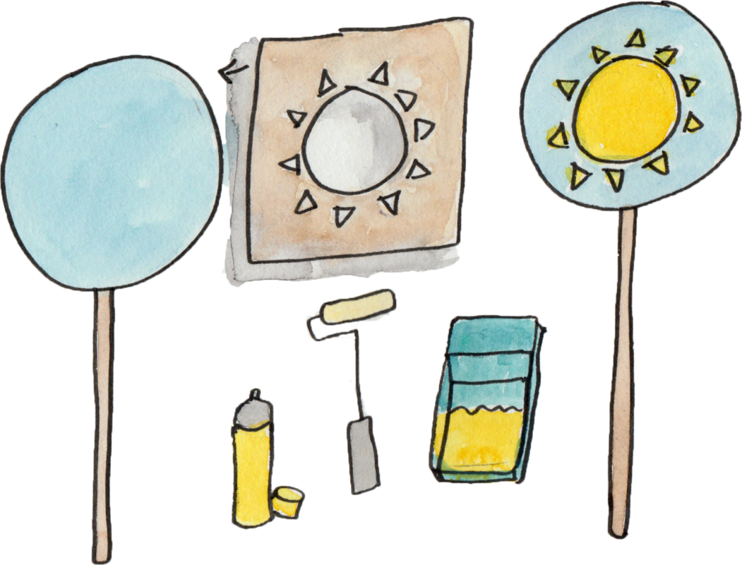How to make cardboard signs