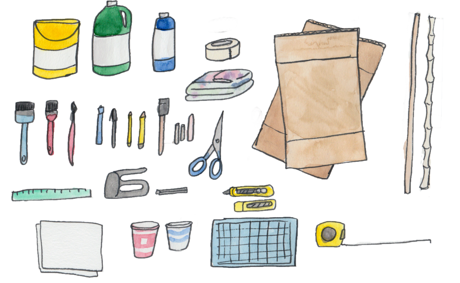 How to make cardboard signs